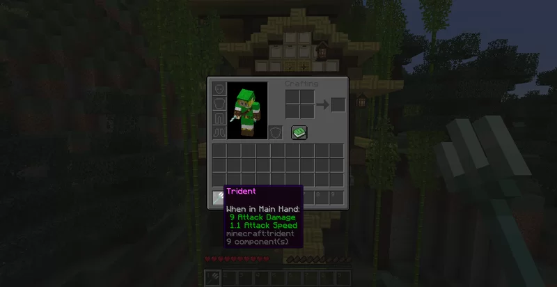 Trident reach + rebalance Minecraft Data Pack