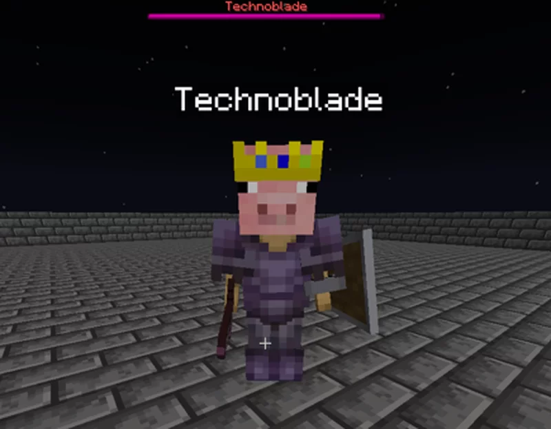 Simple Technoblade Bossfight Minecraft Data Pack