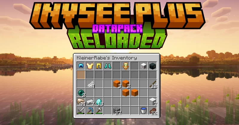 InvSee Plus - Inventory Editor Minecraft Data Pack