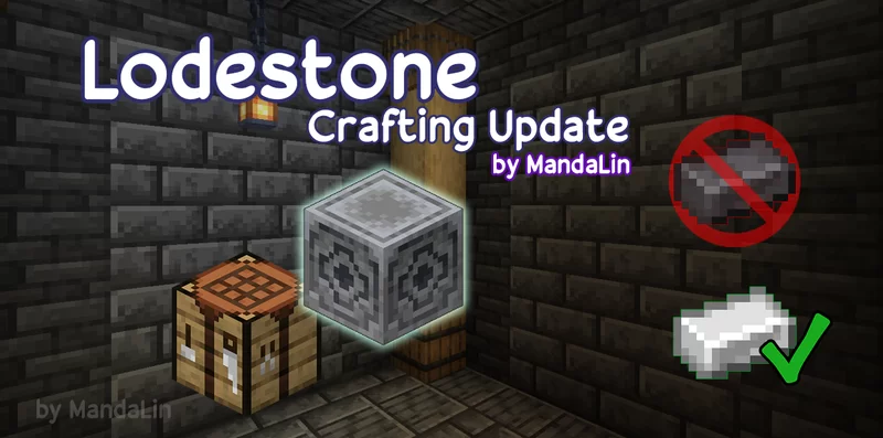 Lodestone Crafting Update Minecraft Data Pack