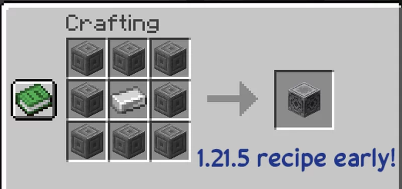 Lodestone Crafting Update Minecraft Data Pack