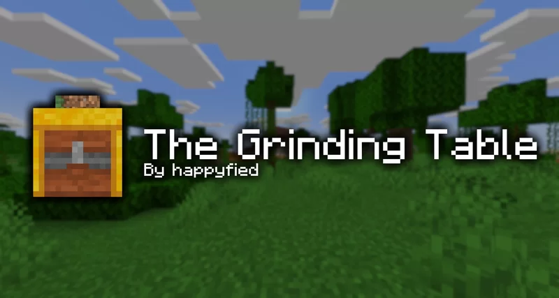 The Grinding Table (1.21.4 - 1.21.9) Minecraft Data Pack