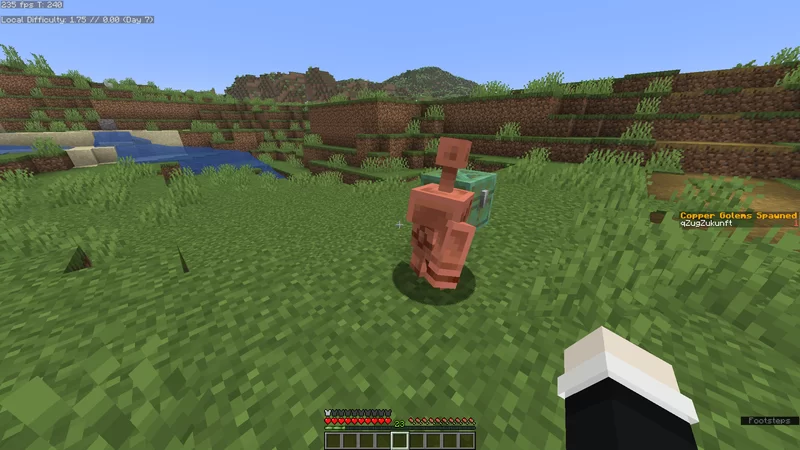 Copper Golem Cunter Minecraft Data Pack
