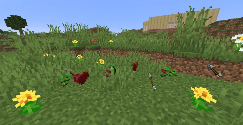 Zelda Grass 1.21.10 Minecraft Data Pack