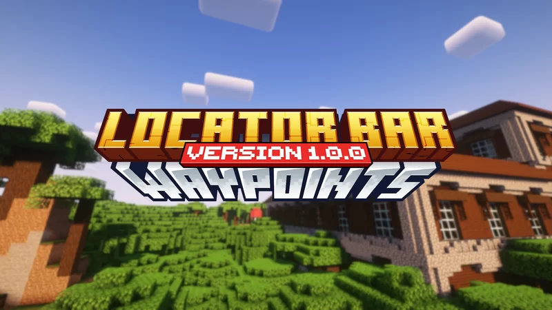 Locator Bar Waypoints Minecraft Data Pack