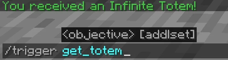 Infinite Totem [ Reusable] Minecraft Data Pack