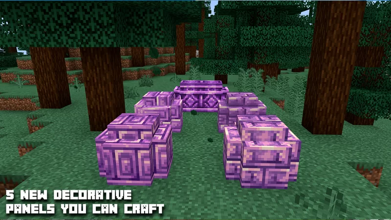 Amethyst expansion - Weapons & Structures Minecraft Data Pack