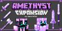 Amethyst expansion - Weapons & Structures Minecraft Data Pack