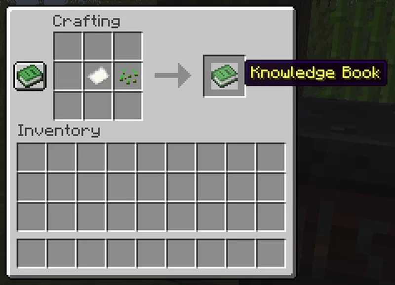 Knowledge Book - Unlock all recipes! [1.21.4+] Minecraft Data Pack