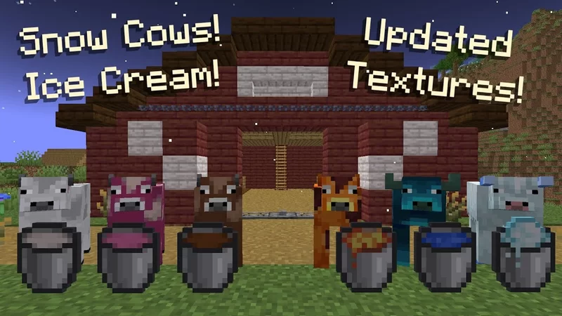 Fluid Source Cows Minecraft Data Pack
