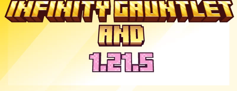Infinity Gauntlet 1.21.3 - 1.21.5! Minecraft Data Pack