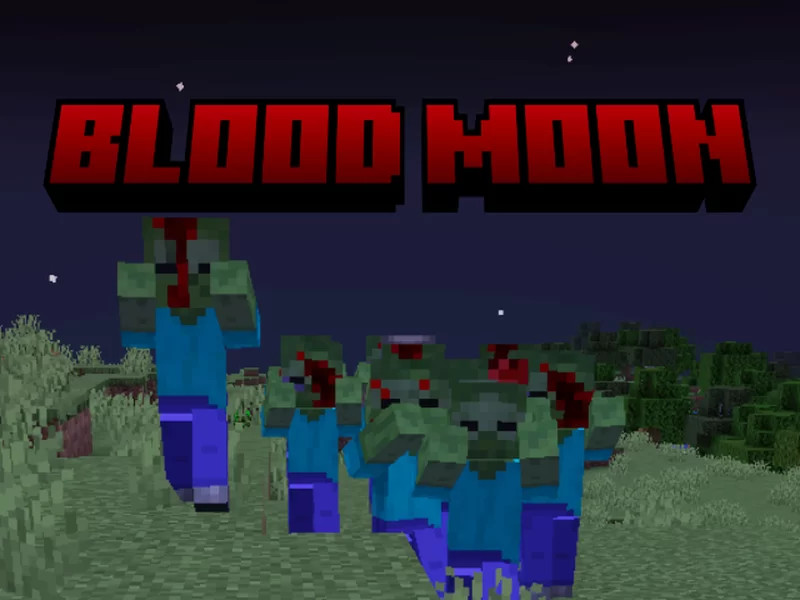 Blood Moon Minecraft Data Pack