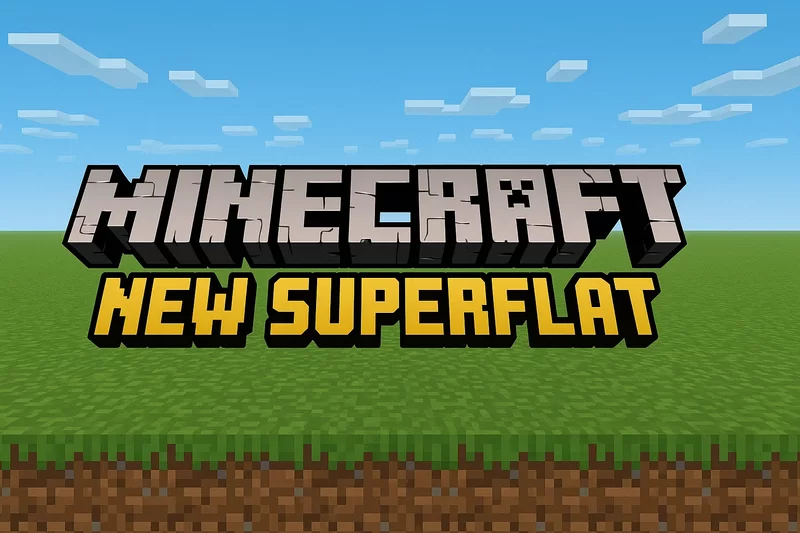 New Superflat: Nether & End Superflat Extension Minecraft Data Pack