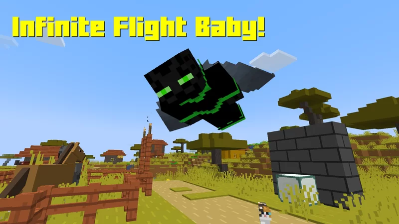 MrEnderNerd's Infinite Elytra Flight V1.0.1 | 1.13/1.21.5 DataPack Minecraft Data Pack