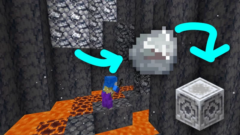 Magnetite! (use to craft Lodestones) Minecraft Data Pack