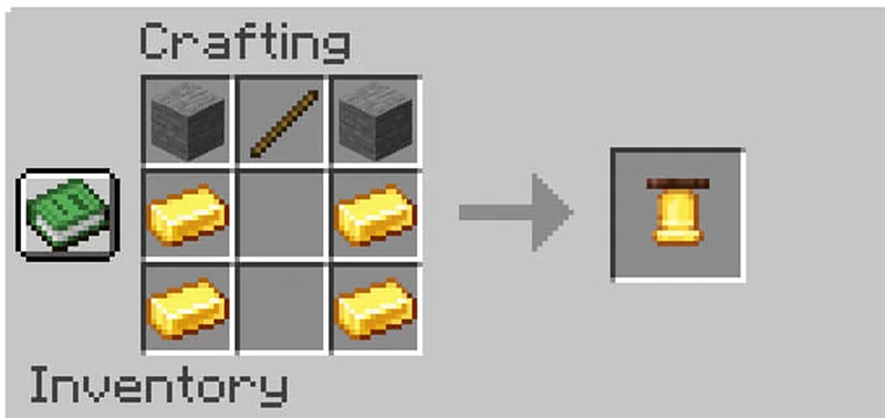Usefull recipes Minecraft Data Pack