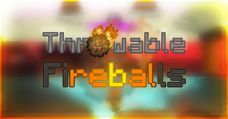 Throwable Fireballs Minecraft Data Pack
