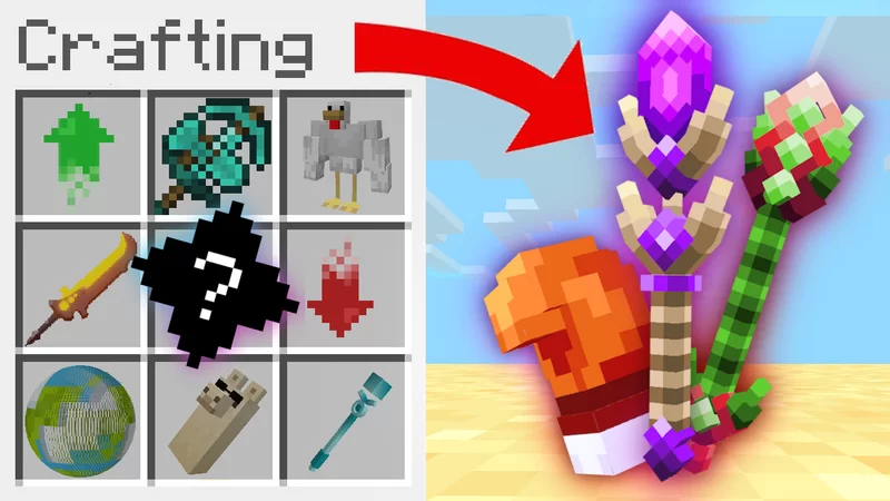 Minecraft, but you can Eat All Items! Minecraft Data Pack