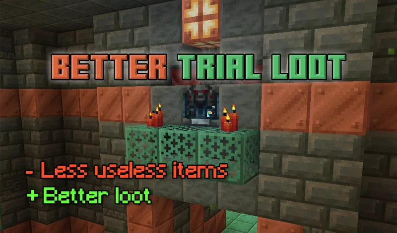 Better Trial Loot Minecraft Data Pack