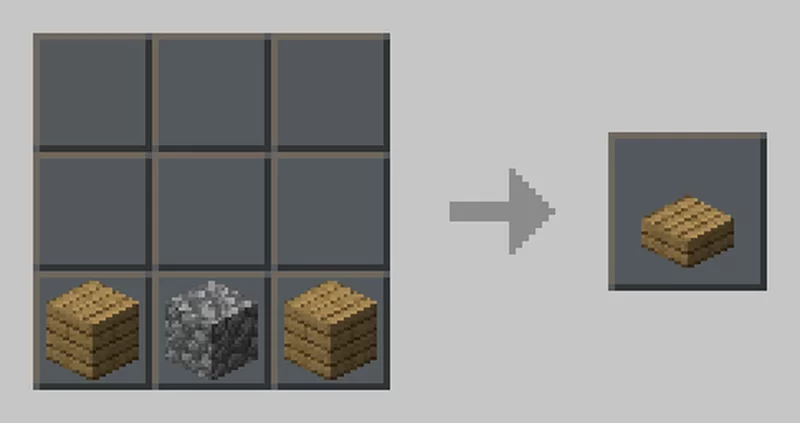 craftable petrified slab Minecraft Data Pack