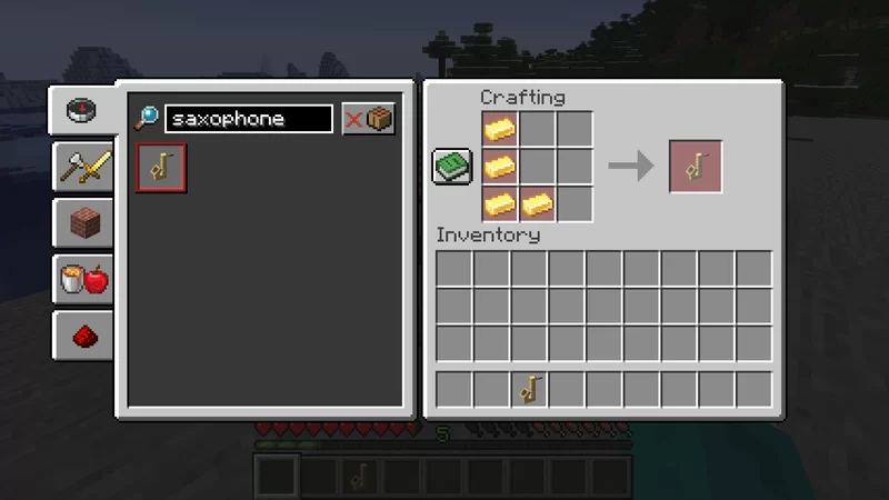 Saxophone & More Minecraft Data Pack