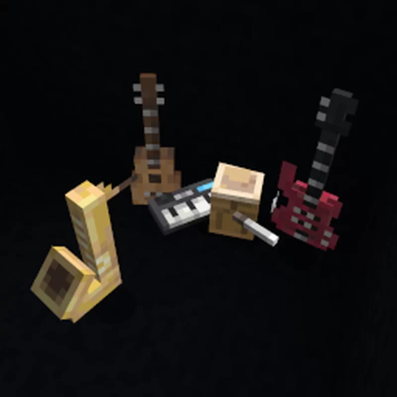 Saxophone & More Minecraft Data Pack
