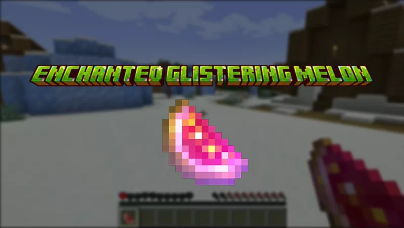 Enchanted Glistering Melon Minecraft Data Pack