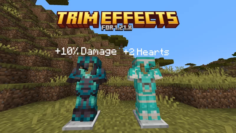 Trim effects [1.21.x] v1.0.1 Minecraft Data Pack