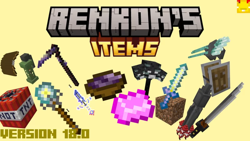 Renkon's Items Minecraft Data Pack