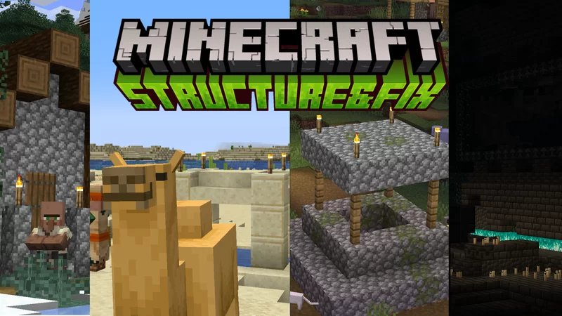 Structures&Fix - 1.21.9 Minecraft Data Pack