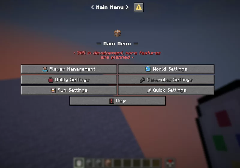The Admin Tool - Datapack Minecraft Data Pack
