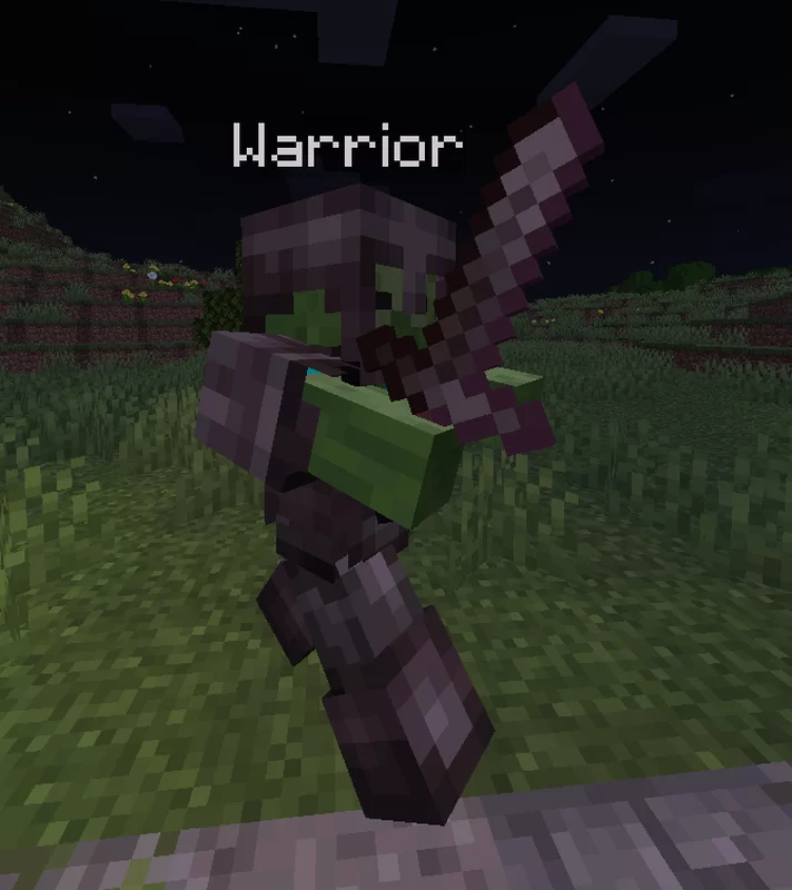 Mob Warriors! [1.21.4] Minecraft Data Pack