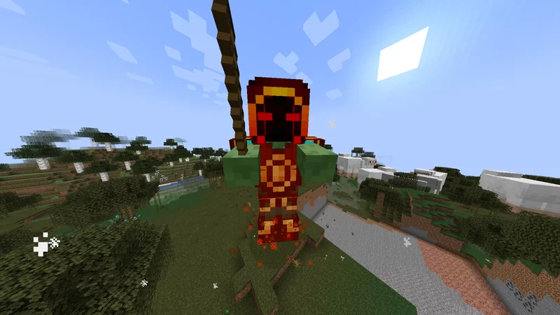 Minecraft but mobs get stronger the farther you go (1.21.4) Minecraft Data Pack