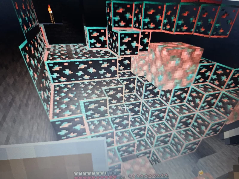 Large ores mine Minecraft Data Pack