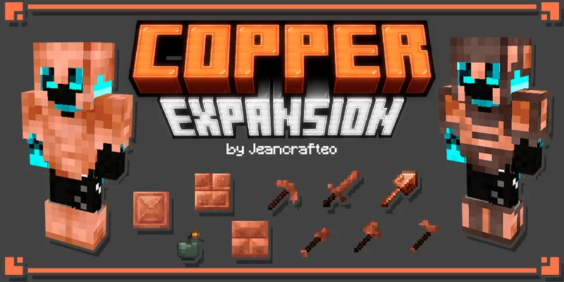 Copper Expansion - Lightning enchantments Minecraft Data Pack