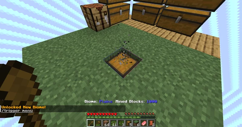 One Block Challenge Minecraft Data Pack