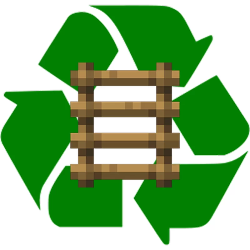 Recycle Ladder Minecraft Data Pack