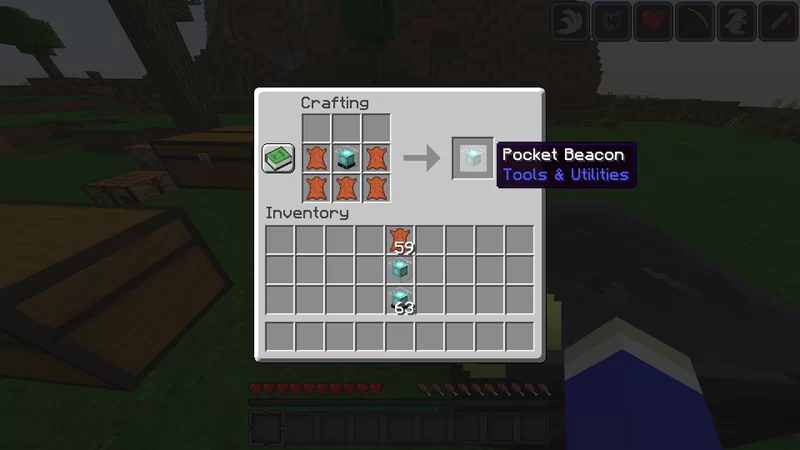 Pocket Beacon Minecraft Data Pack