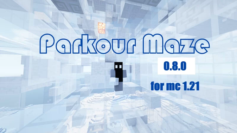 Parkour Maze Creator 0.8.0 for mc 1.21 Minecraft Data Pack