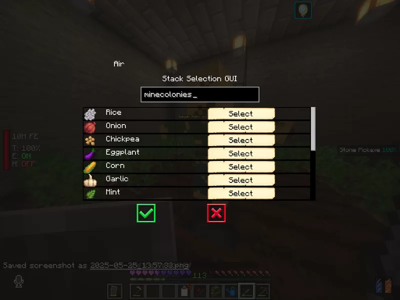 MineColonies All Biome Crops Minecraft Data Pack