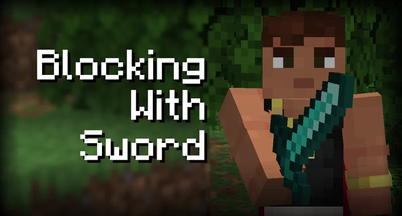 Blocking With Sword Minecraft Data Pack