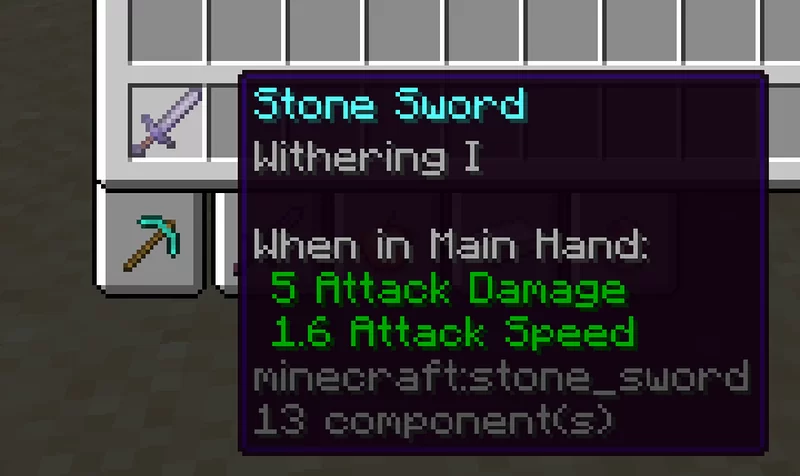 Withering Enchantment - New enchantment for swords thats apply wither ...