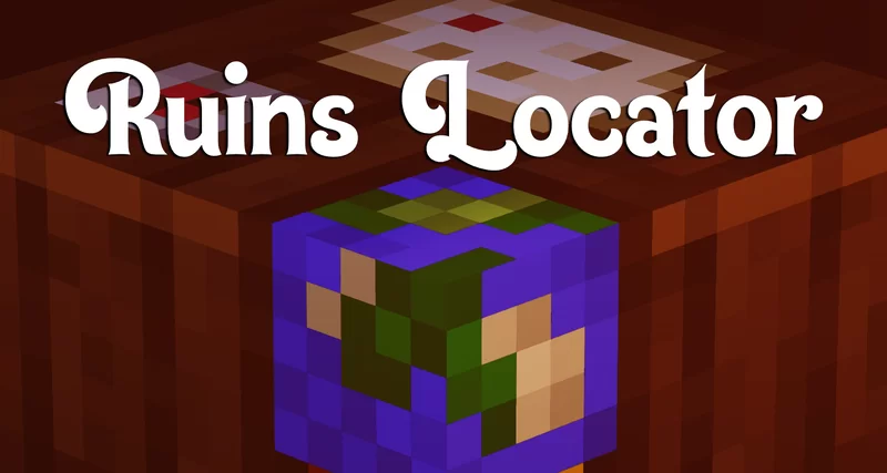 Ruins Locator - Locate Structures Minecraft Data Pack