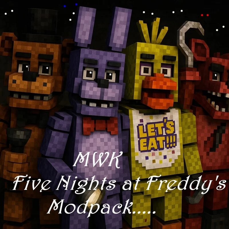 Minecraft MWK: Fnaf Modpack Minecraft Data Pack