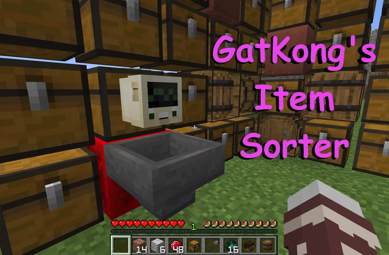 GatKong's Item Sorter Minecraft Data Pack