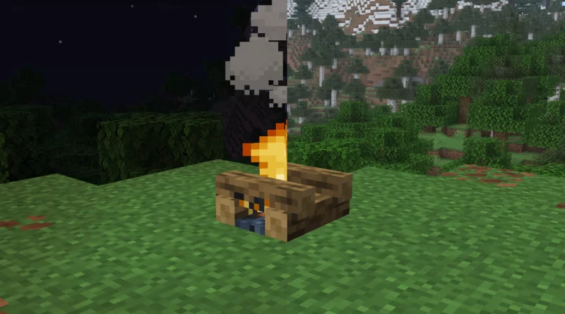 Dynamic Campfires Minecraft Data Pack