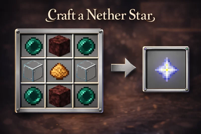 Nether Star Recipe Minecraft Data Pack