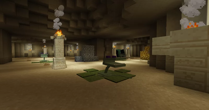 Carnivorous Plant (No resource pack required) Minecraft Data Pack