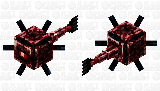 Nether guardian Minecraft Mob Skin