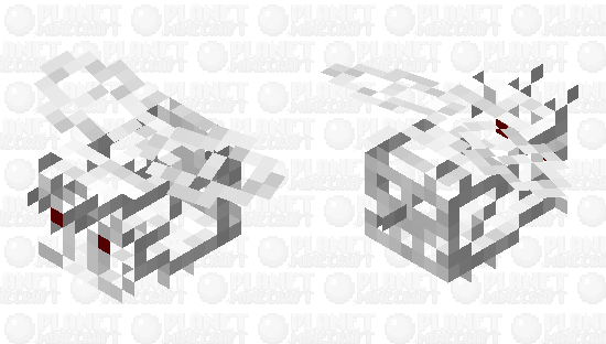 Skeleton themed bee Minecraft Mob Skin